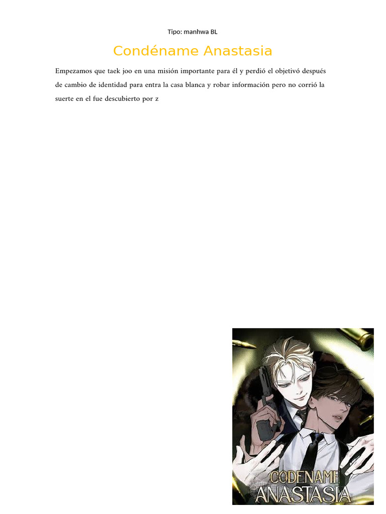 Condéname Anastasia | PDF