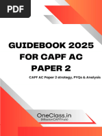 UPSC CAPF Paper 2 Assistant Commandant Solved Papers 2014 24 ...