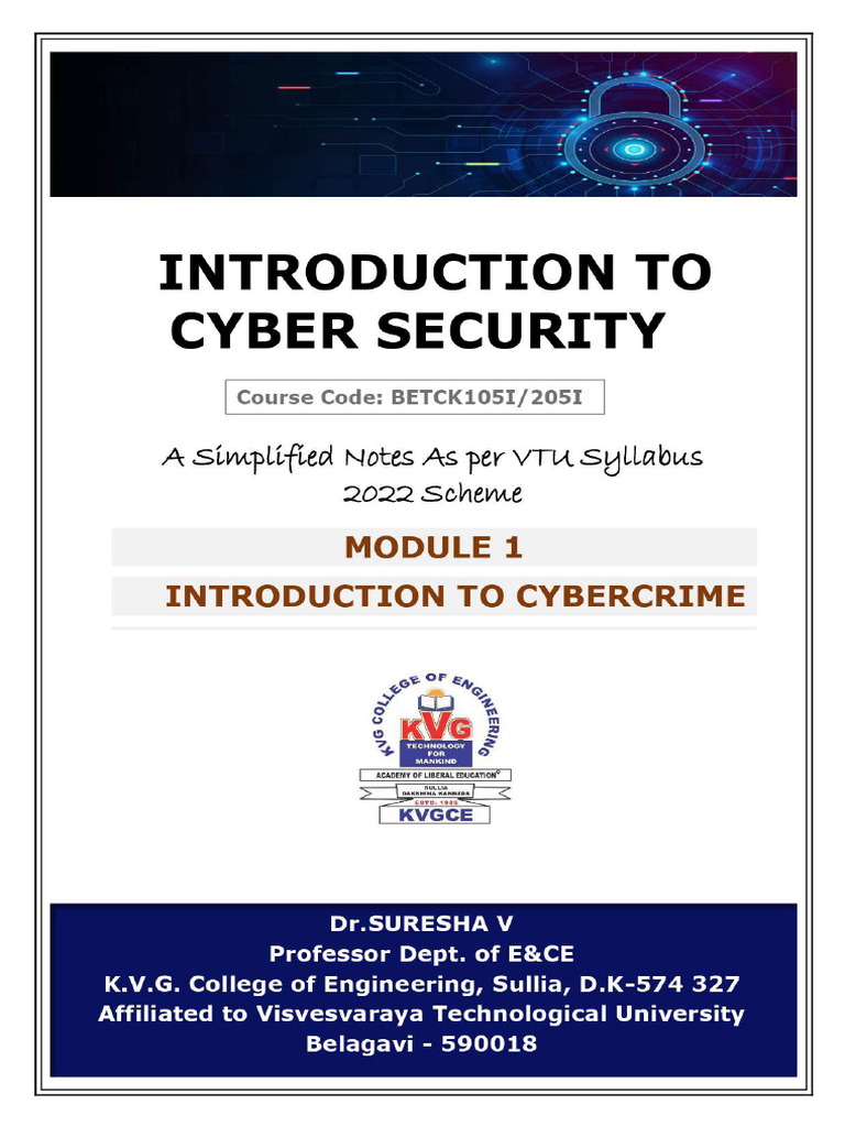Module1 Cybersecurity Betck105ibydr 241014160711 44f5bf42 | PDF