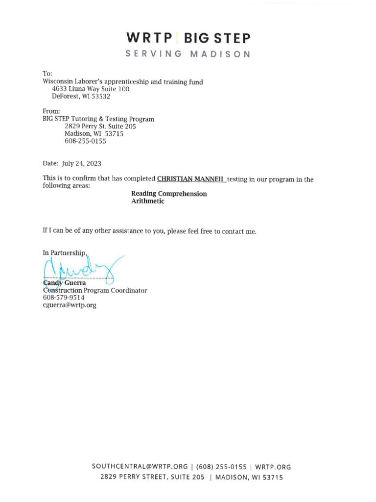 Accuplacer Scores | PDF