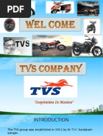 Internship Report For TVS | PDF | Business | Finance & Money Management