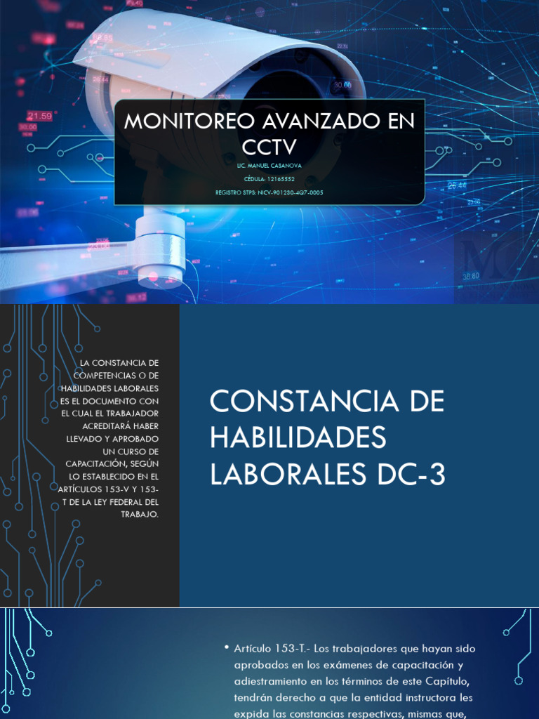 Curso Avanzado de Monitoreo CCTV | PDF | Circuito cerrado de televisión ...