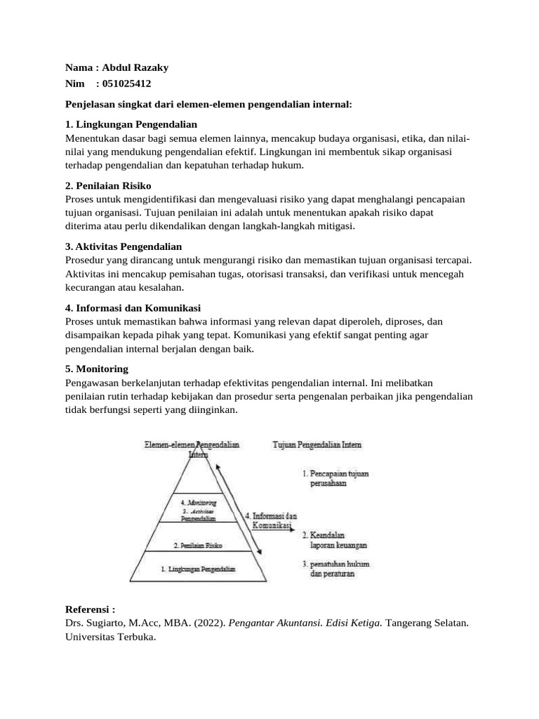 Abdul Razaky. Diskusi 8 Pengantar Akuntansi | PDF
