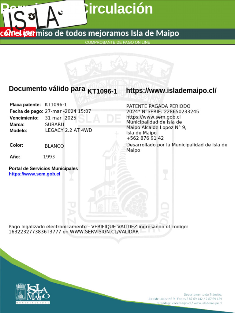 Verificacion de Documento Electronico | PDF