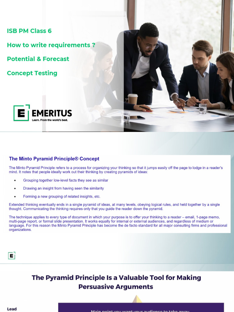 ISB PM Class 6 - Updated | PDF | Forecasting | Market Share