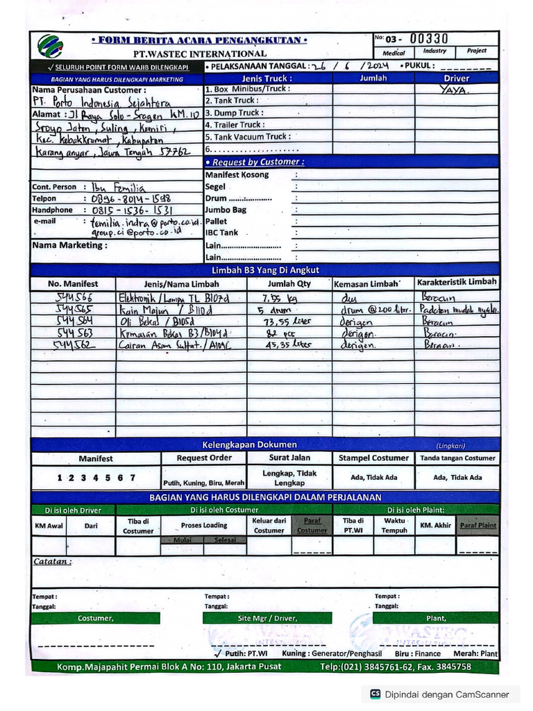 110 BA Manifest B3 | PDF