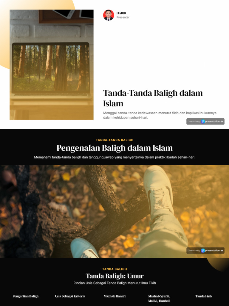 Tanda-Tanda Baligh Menurut Ilmu Fikih | PDF