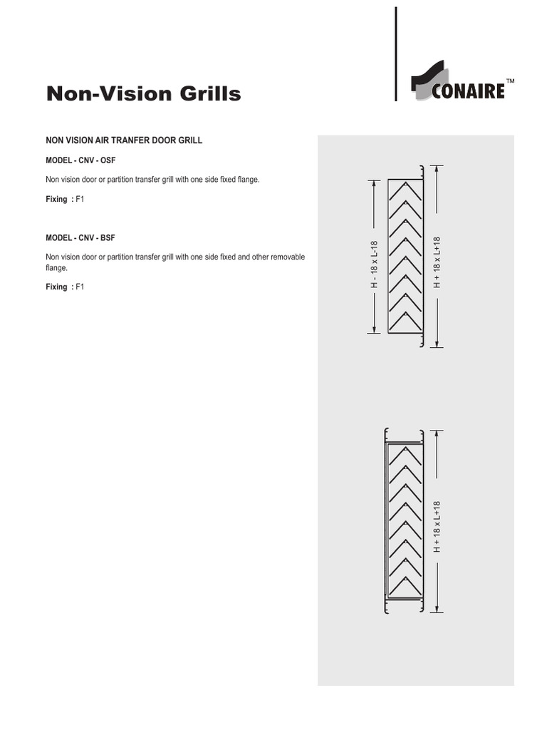 Non Vision Grill | PDF