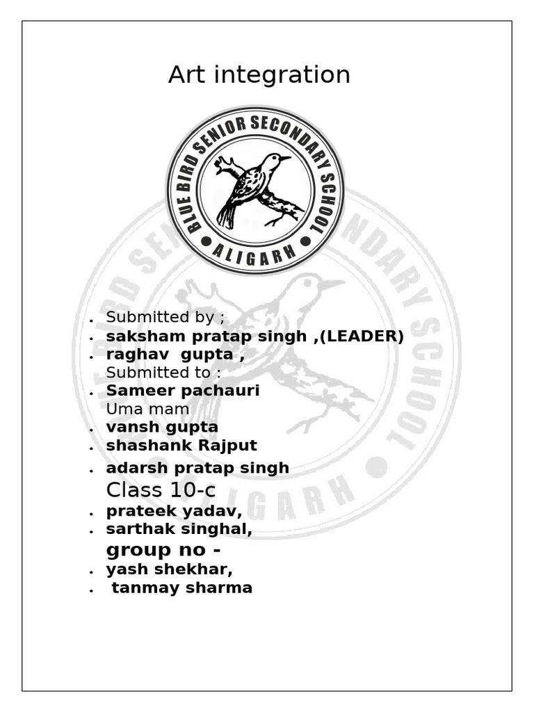 Art_integration_project_final_file[1] new1 | PDF | Genotype | Dominance ...