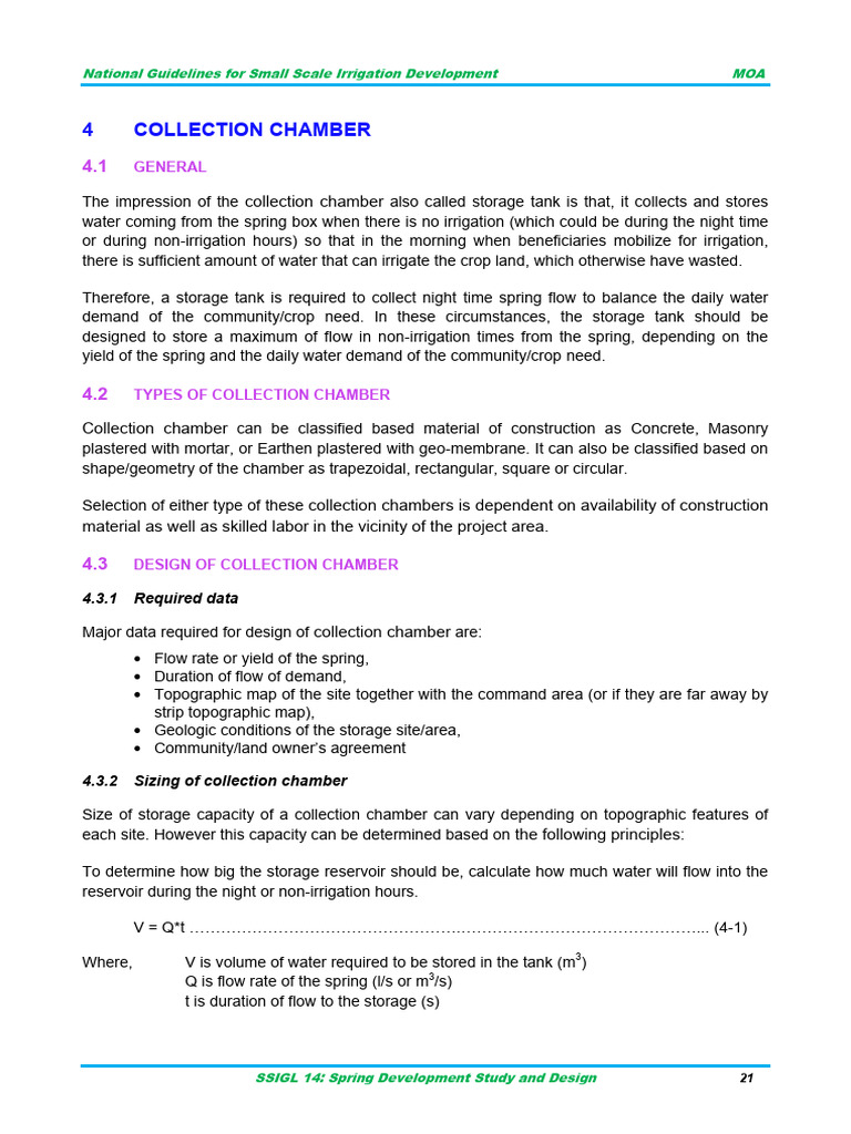Collection Chamber of Springs | PDF | Area | Volume
