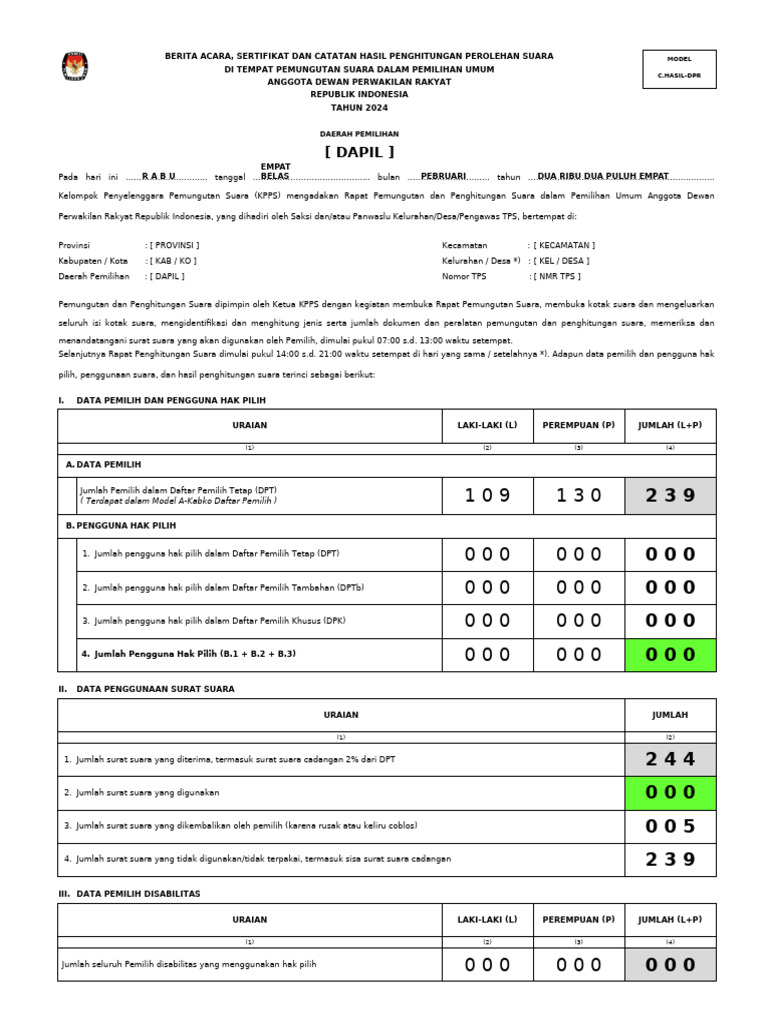 Form C - DPR Ri | PDF