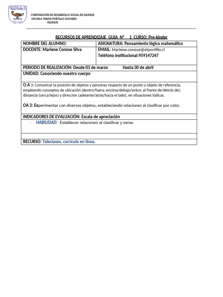 Formato de Guias para Entregar-1 | PDF | Aprendizaje | Cognición