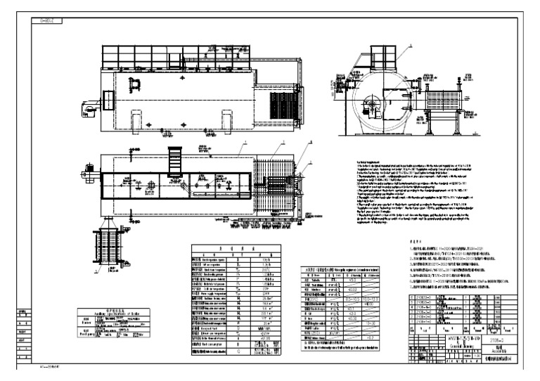 1. 2108-0_Boiler General Drawing Assembly | PDF