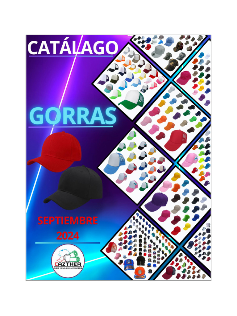 2. CATALAGO GORRAS SEPTIEMBRE 2024 | PDF | marrón | Amarillo