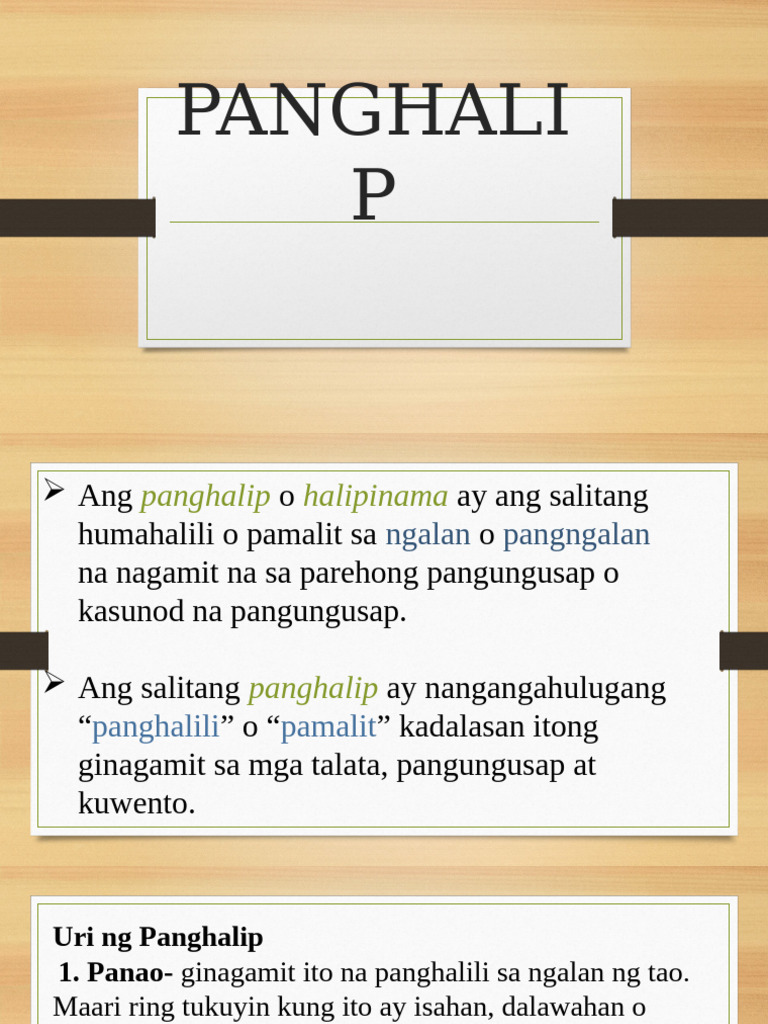 Panghalip Report g2 | PDF