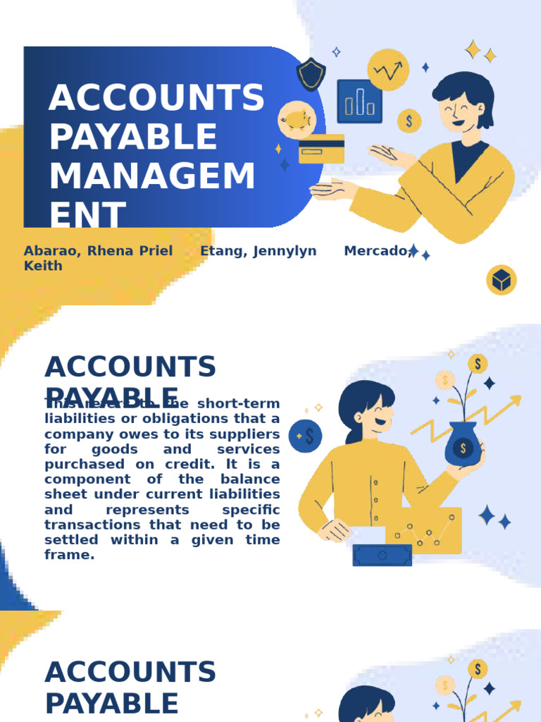 Group 8 Accounts Payable Management | PDF | Accounts Payable | Business ...