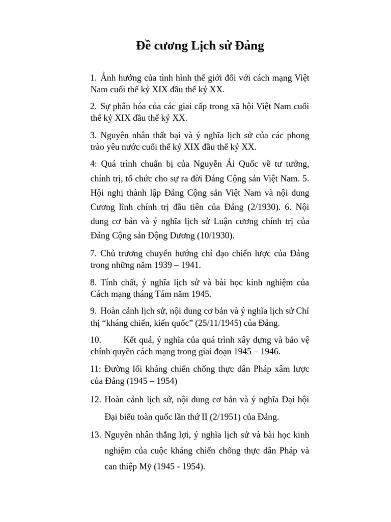 đáp-án-Lịch-sử-đảng-CSVN-22 (1) | PDF