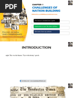 Chapter 1 Challenges of Nation Building Class 12 Political Science ...