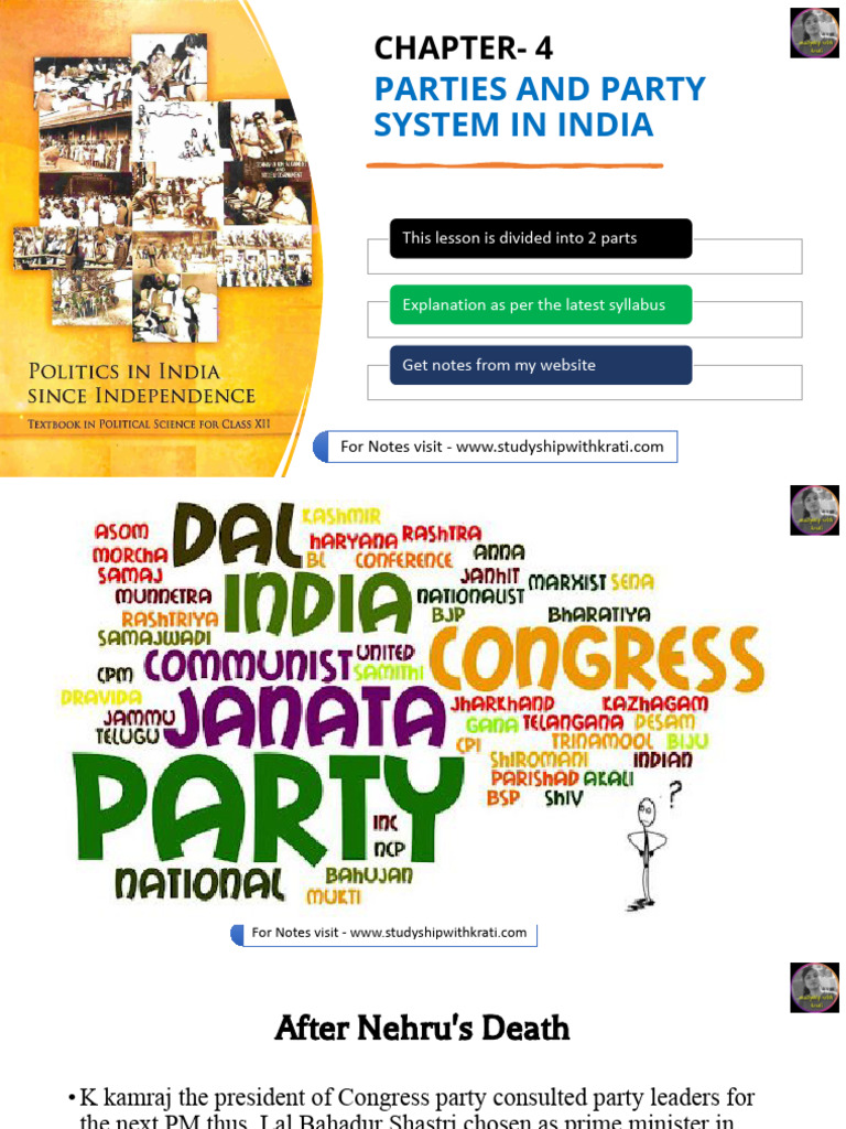 Evolution of India's Political Parties | PDF | Politics Of India