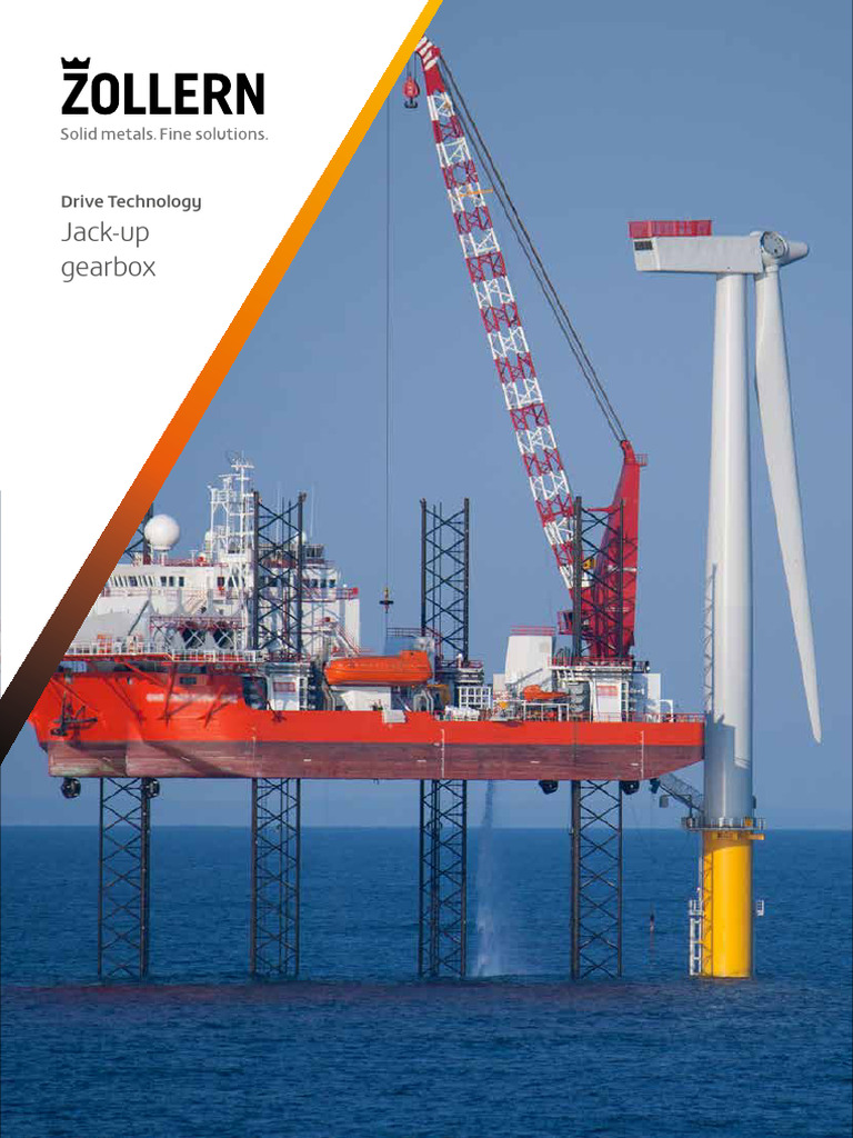 ZOLLERN-Broschuere Jack Up Getriebe-ENG | PDF | Mechanical Engineering