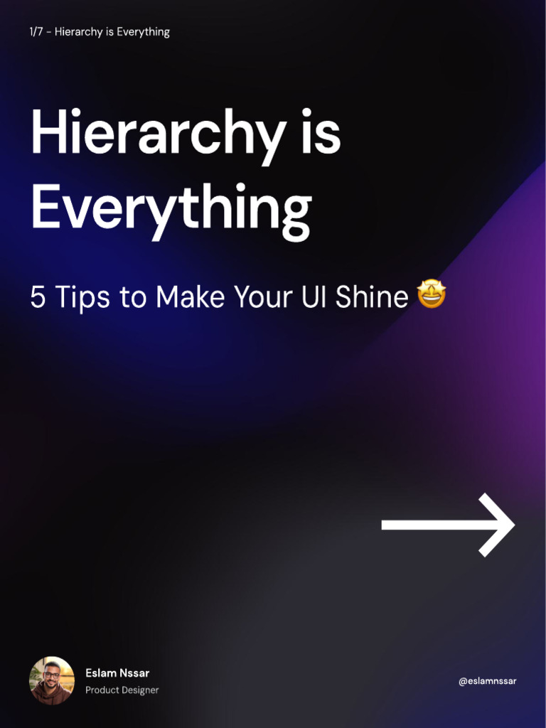 Hierarchy Is Everything | PDF