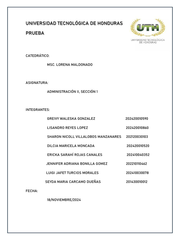 PRUEBA II PARCIAL ADMIN | PDF | Motivación | Motivacional