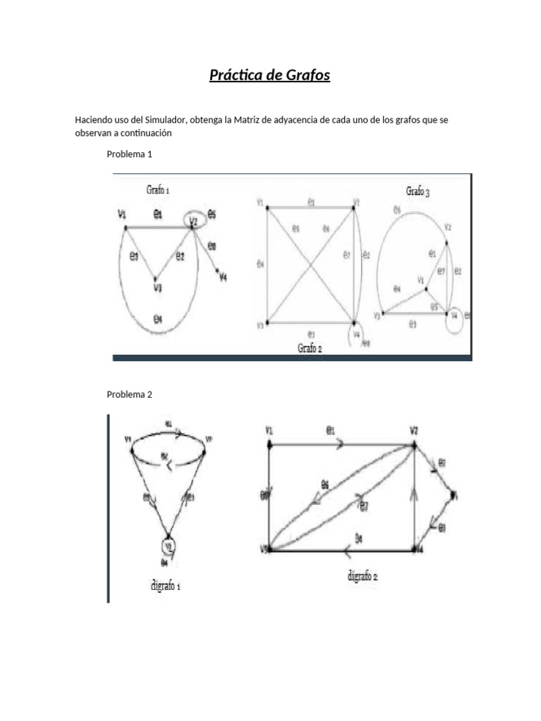 Matriz de Adyacencia y Rutas Cortas | PDF