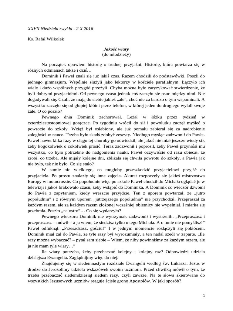 Mater. homil. XXVII NZw | PDF