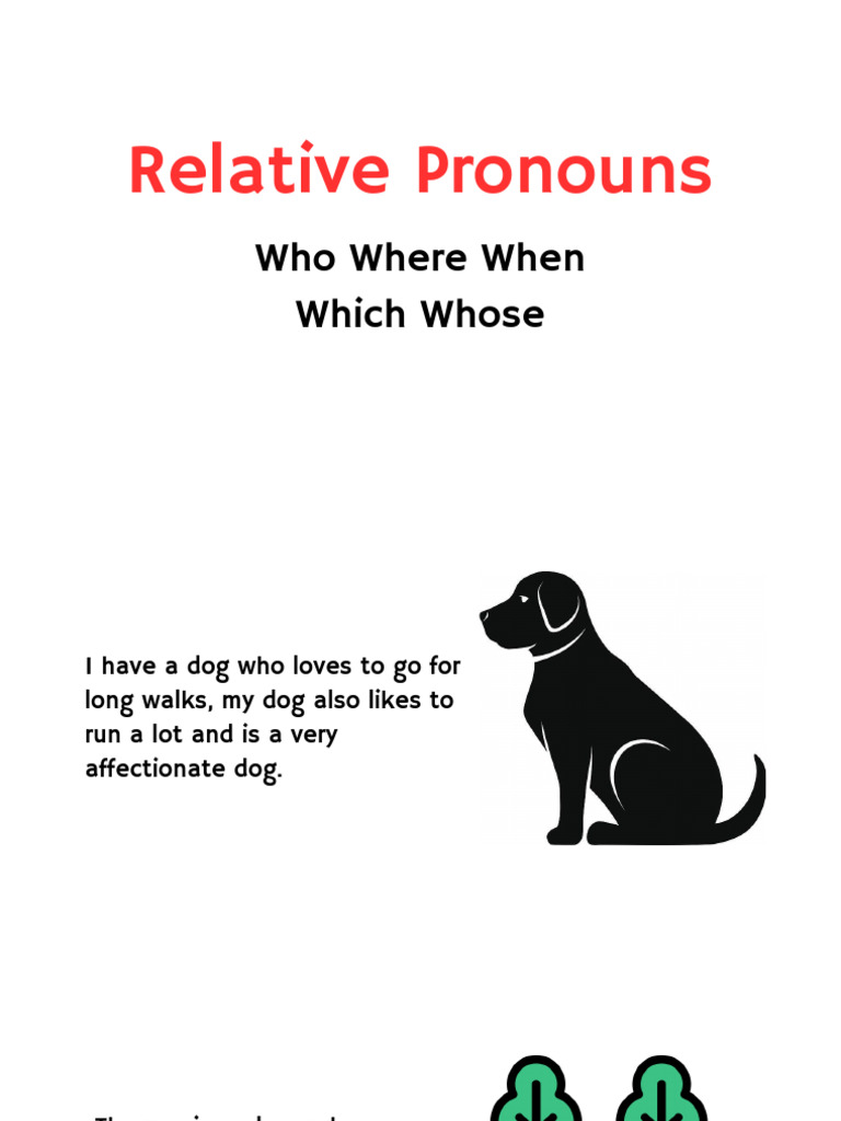 Understanding Relative Pronouns | PDF