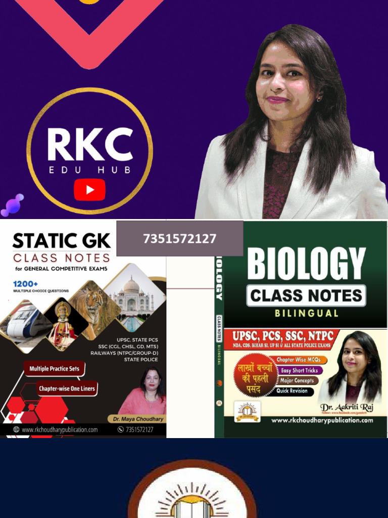 BPSC Bio Crash Course 1 | PDF