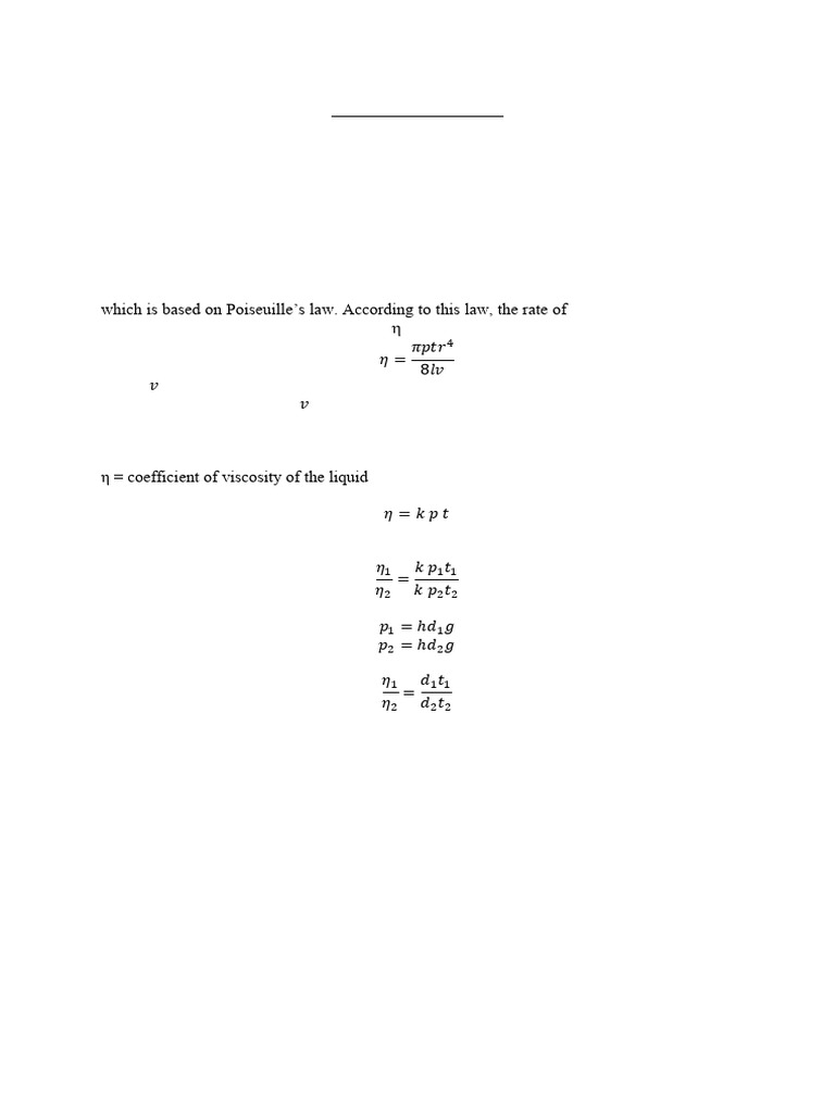 Exp-7 | PDF | Viscosity | Liquids