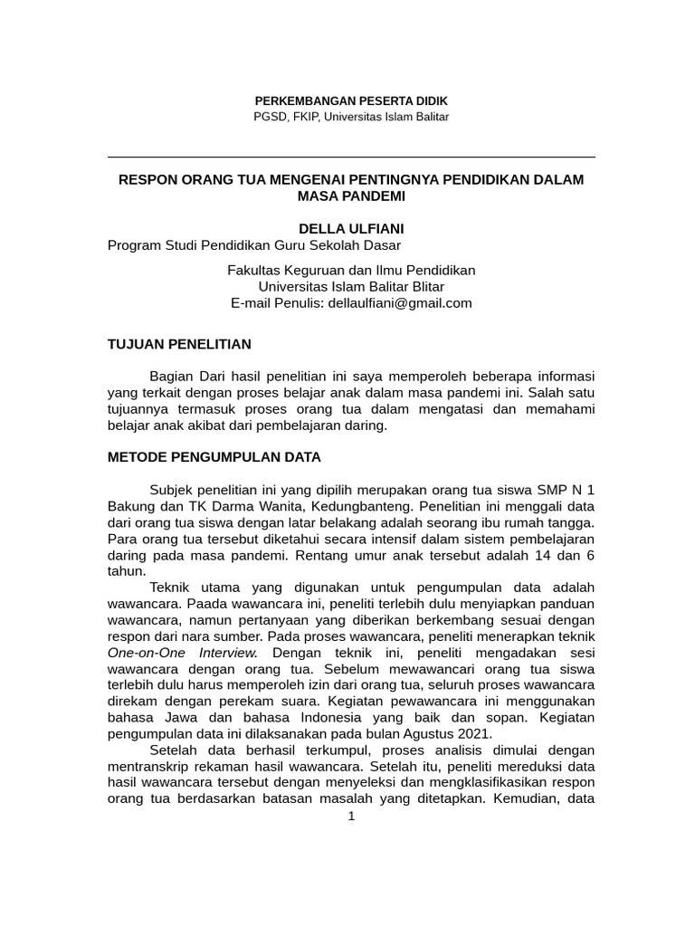 Della Ulfiani Uas PPD SMT 2 | PDF