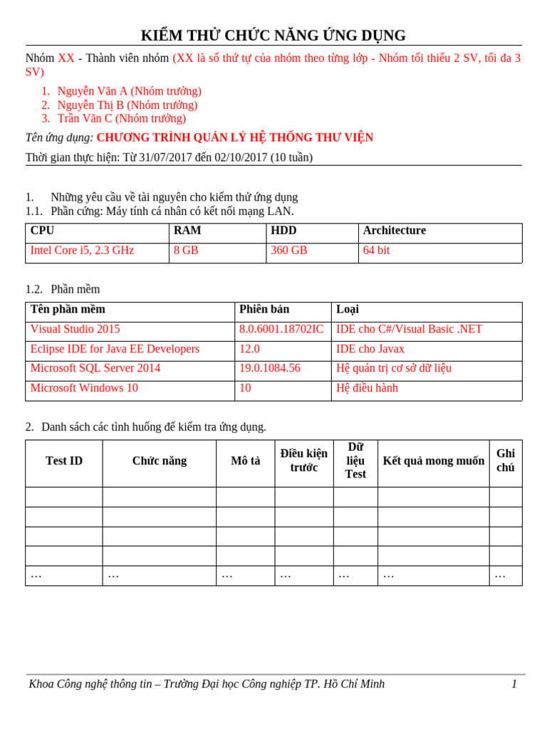 2017 5 ApplicationDevelopment Checklist | PDF