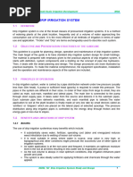 Drip Irrigation Project | PDF | Irrigation | Water Management