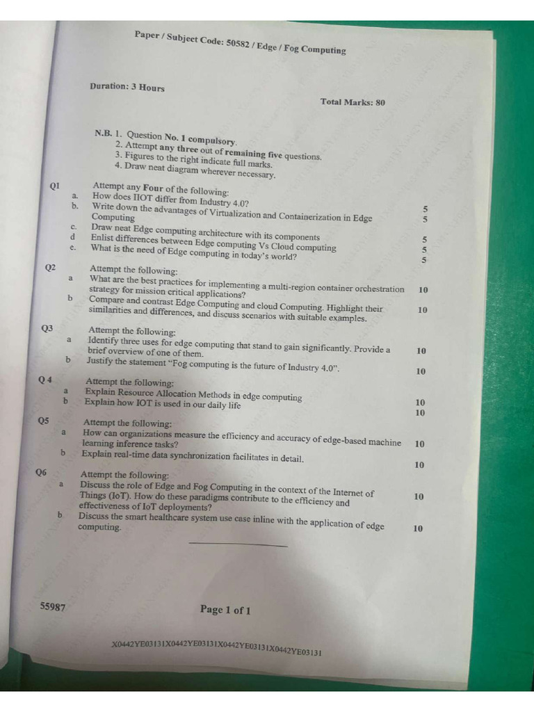 Previous Year QP | PDF