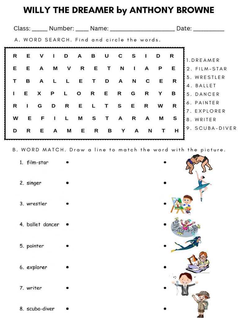 Willy The Dreamer by Anthony Browne | PDF