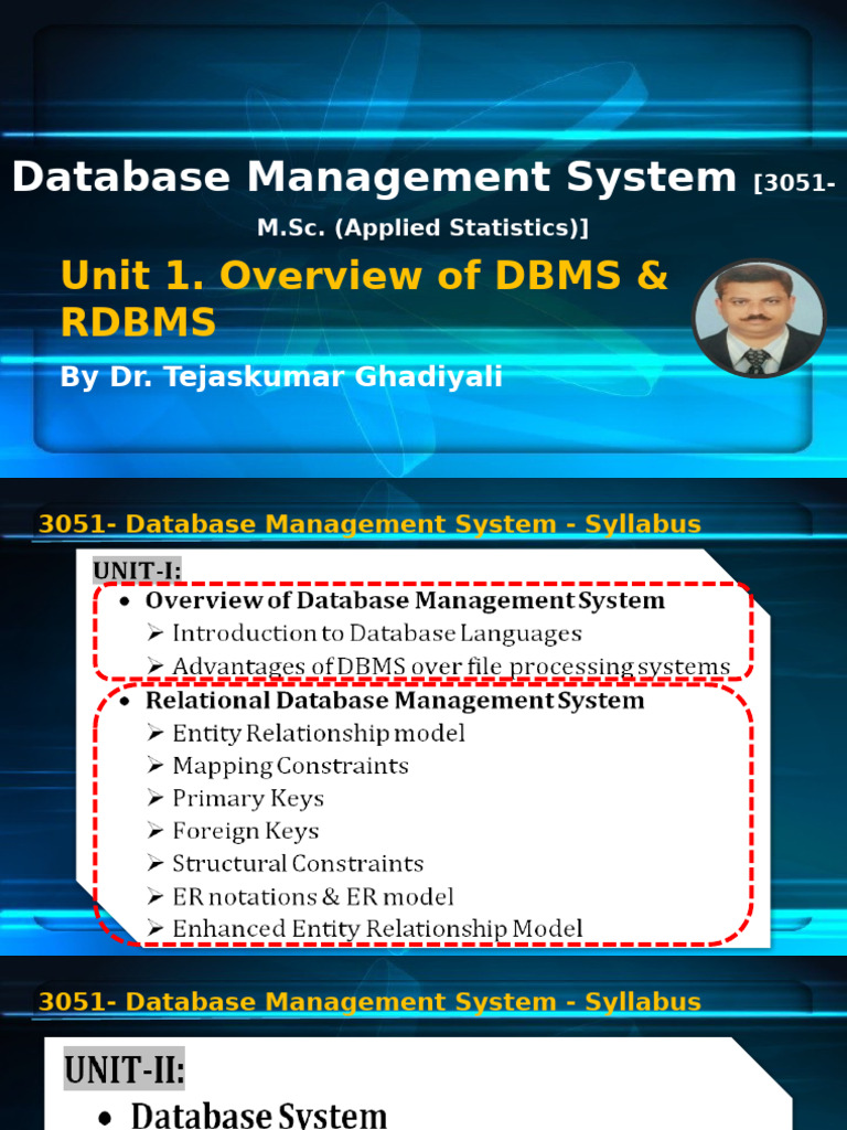 01 Introduction To DBMS | PDF | Sql | Databases
