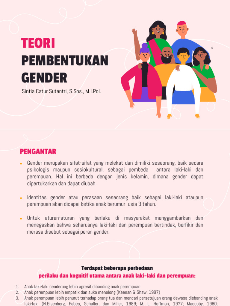 Teori Pembentukan Gender | PDF