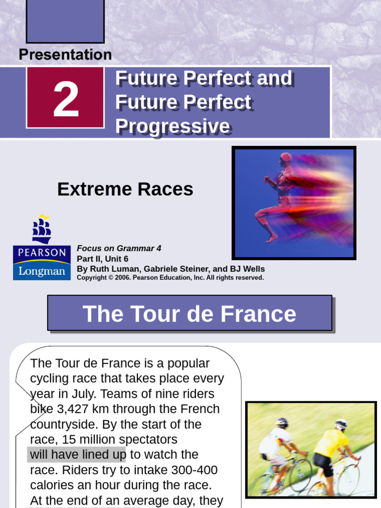 Future Perfect and Future Perfect Progressive | PDF | Ironman Triathlon ...