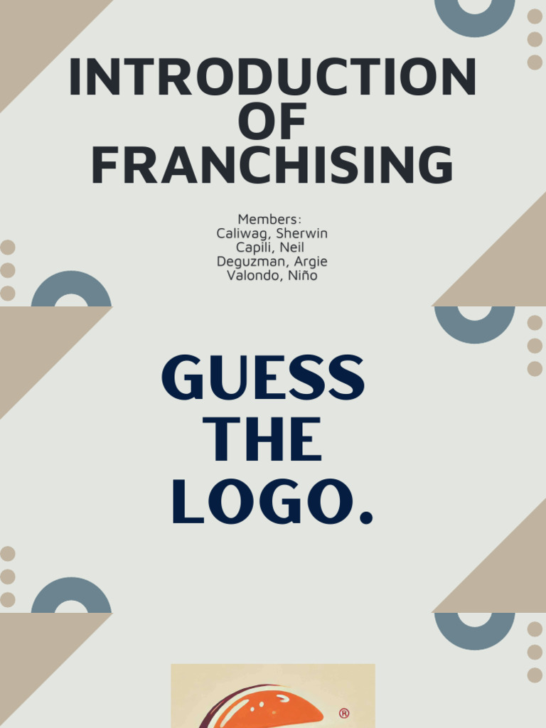 Introduction of Franchising 1 | PDF