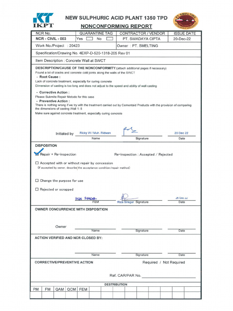 Ncr-Civil-003 (Open) | PDF