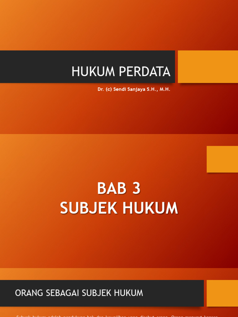 Hukum Perdata | PDF