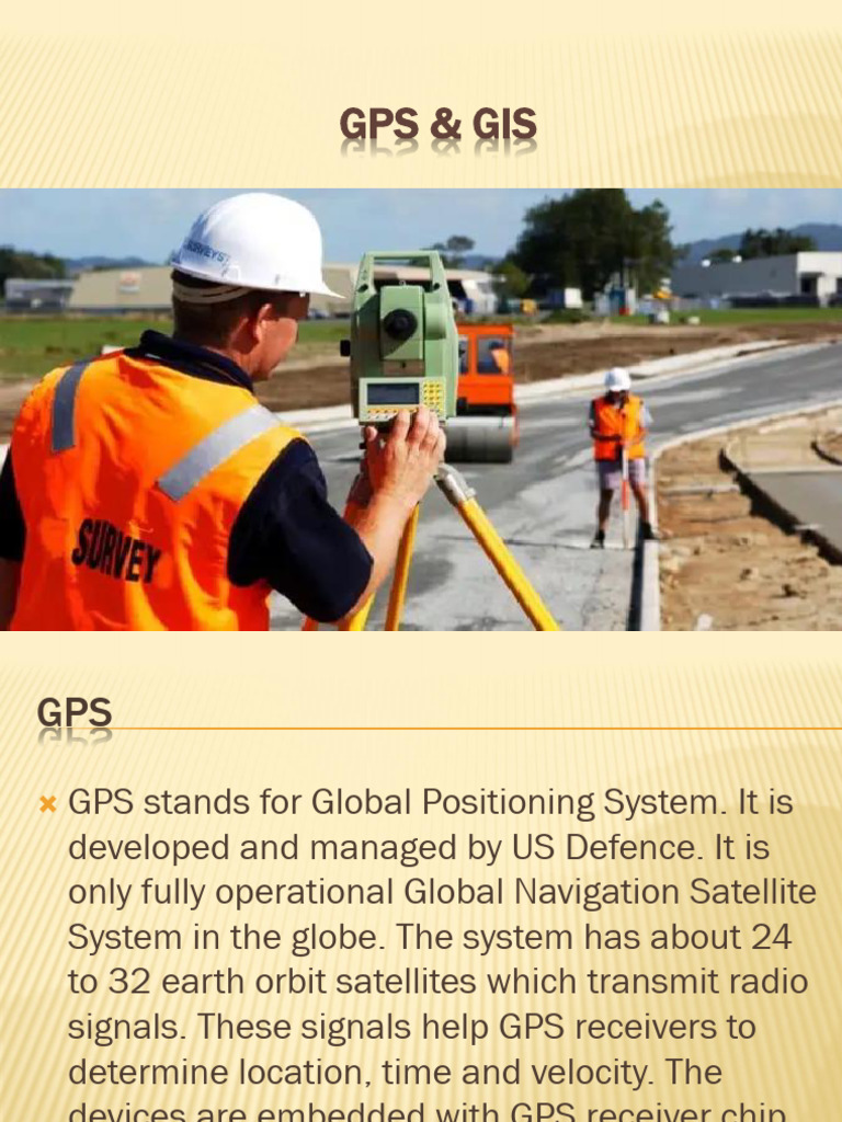 6 | PDF | Geographic Information System | Global Positioning System