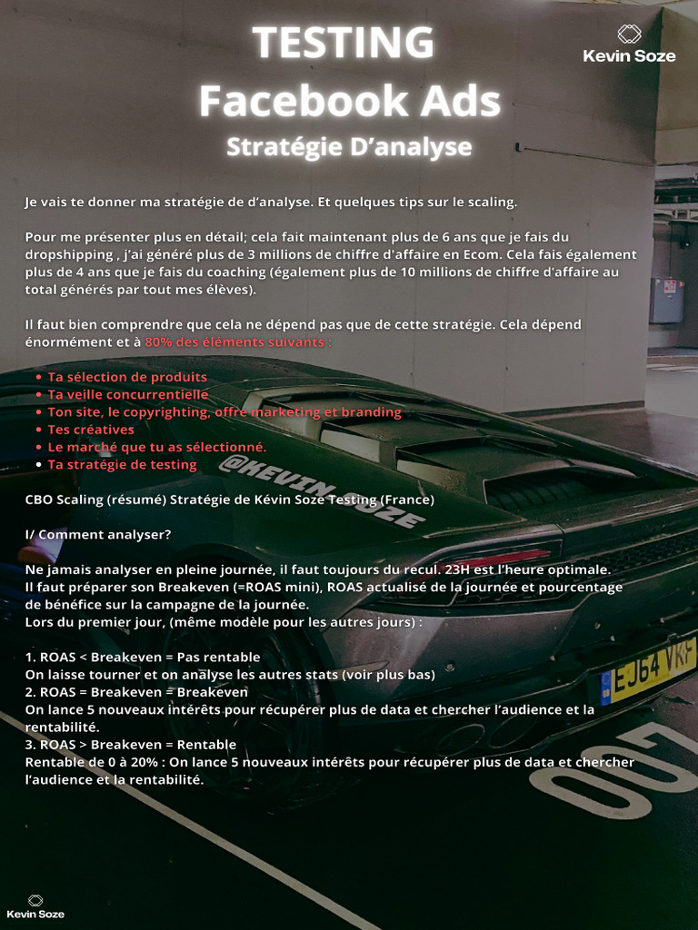 TESTING Facebook Ads-3 3 | PDF