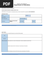 Sample School-Based INSET Plan | PDF | Educational Assessment | Learning