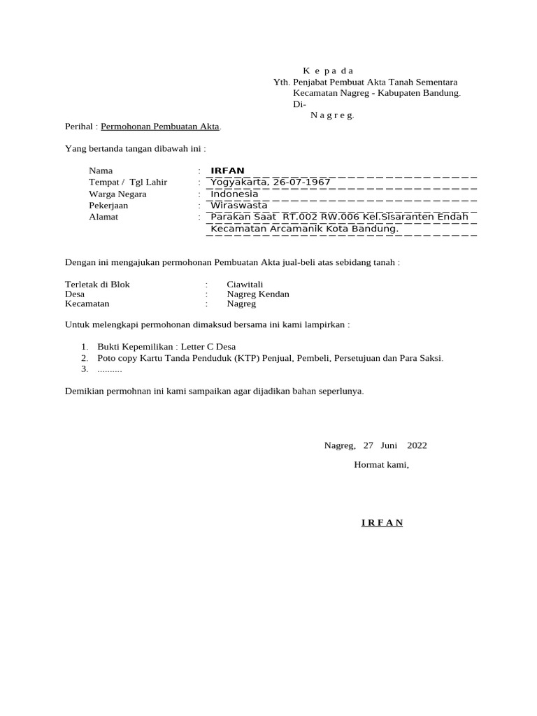 Warkah Pamucatan | PDF