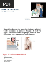Final Upper Endoscopy Report Form | PDF | Stomach | Endoscopy