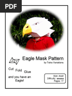 Squidgame Frontman Template Mask Assembli 1 | PDF | Stationery