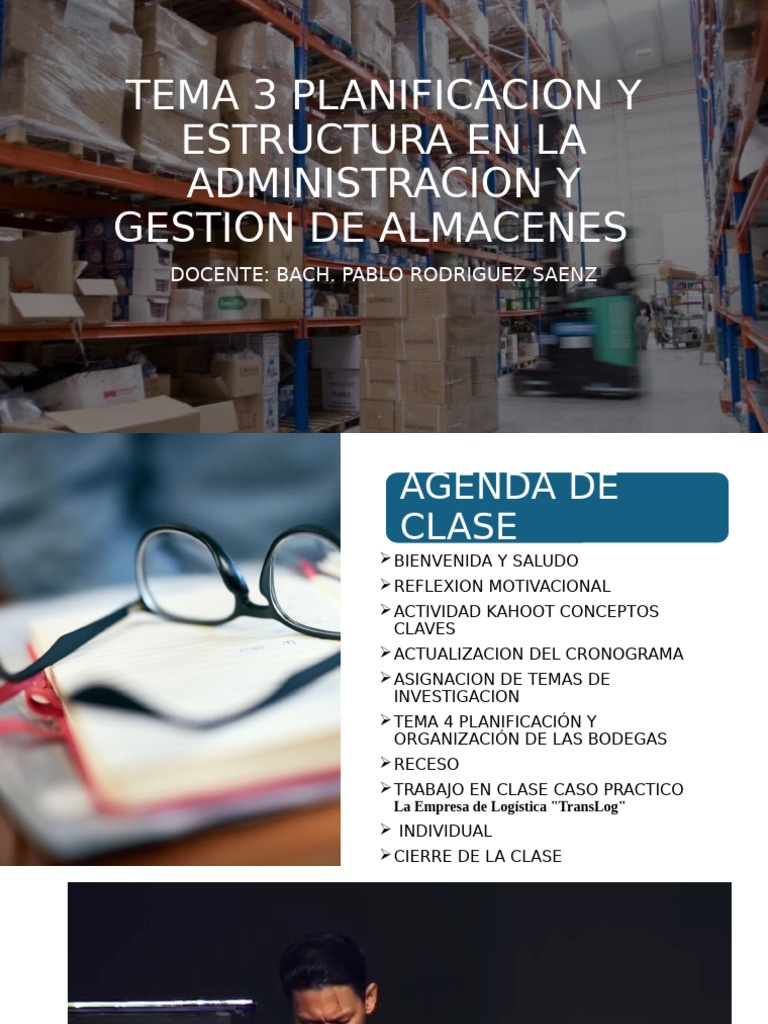 TEMA 3 PLANIFICACION Y ESTRUCTURA EN LA ADMINISTRACION | PDF | Almacén | Logística