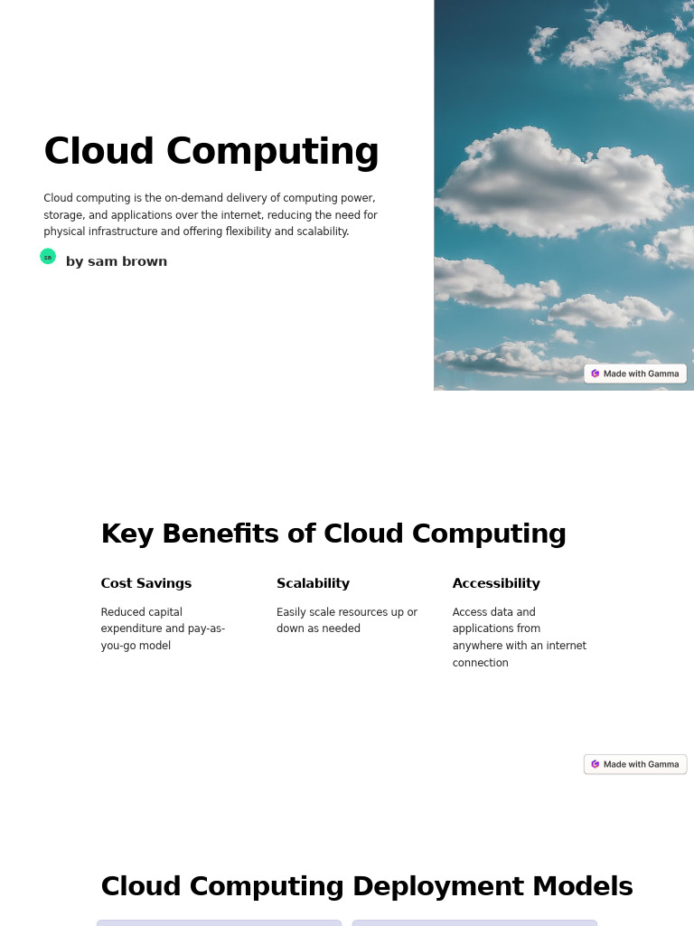 Cloud Computing Pdf Cloud Computing Software As A Service